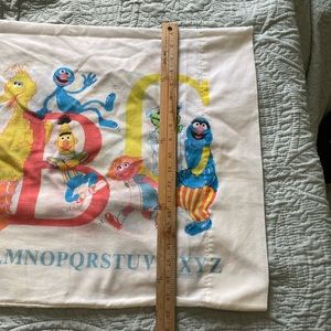 Sesame Street | Bedding | Vintage Seasame Street Pillow Case Muppets Inc Big Bird Elmo Oscar Abc ...